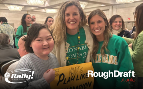 Rally Kid Audrey Attends Notre Dame College Football Championship and ...