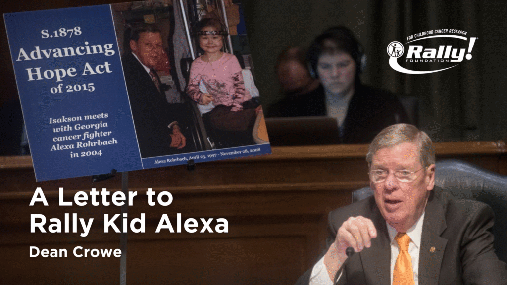 A Letter To Rally Kid Alexa - Rally Foundation
